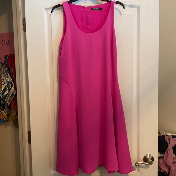 Lauren Ralph Lauren | Dresses | Lauren By Ralph Lauren Hot Pink Tank ...